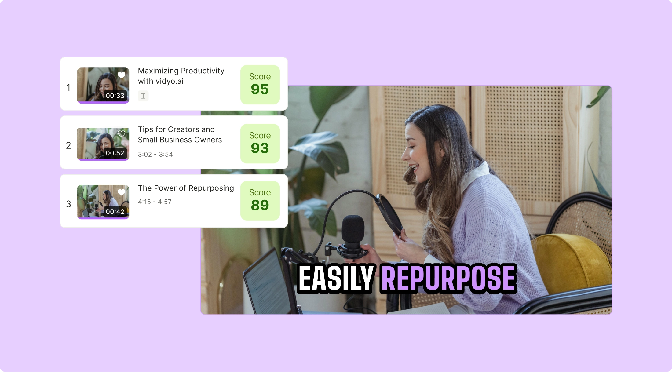 AI Virality Score for Shorts, Reels and TikToks by quso.ai